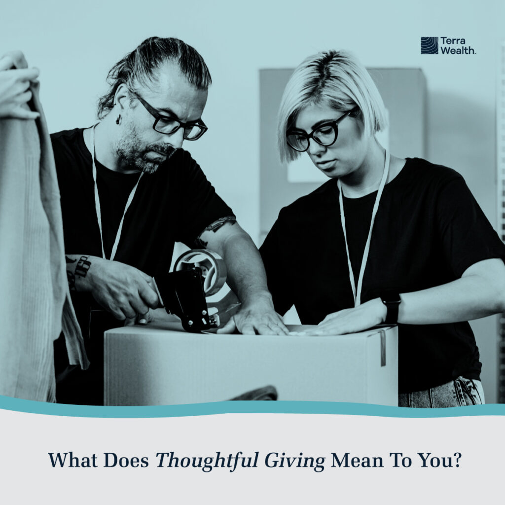 Reaching Your Charitable Goals - TerraWealth